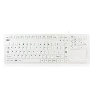 Adesso SlimTouch 270 - Antimicrobial Waterproof Touchpad Keyboard ...