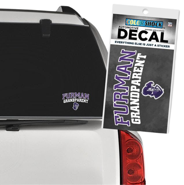 Furman University Grandparent Decal | CDI | Furman University